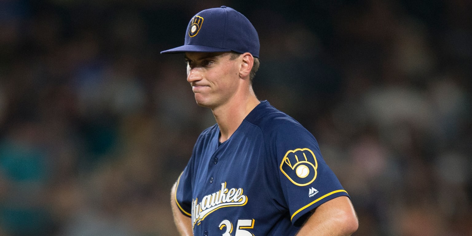 Brewers' Suter allows 4 runs in MLB debut
