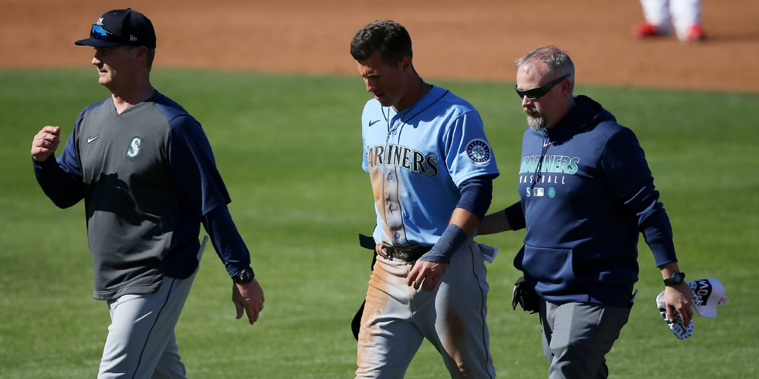 Mariners notes Dylan Moore Cal Raleigh Jake Fraley