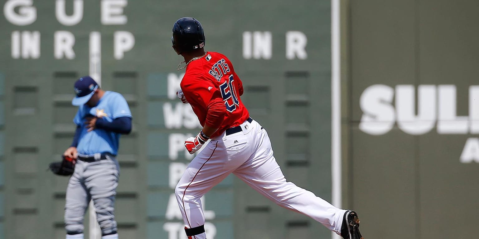 Mookie Betts leads Sox vs. Matt Moore, Rays