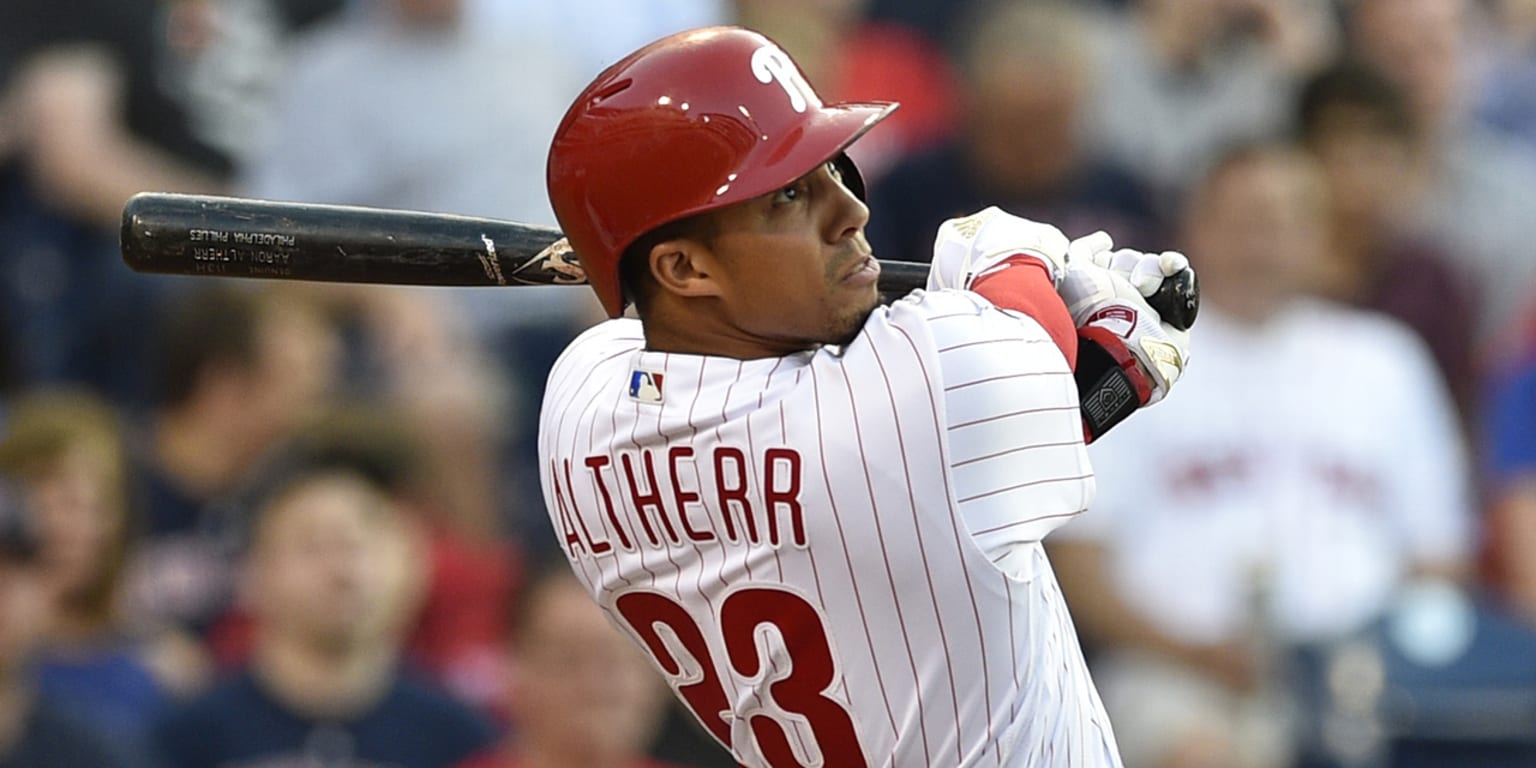 Phillies Aaron Altherr makes great throw home