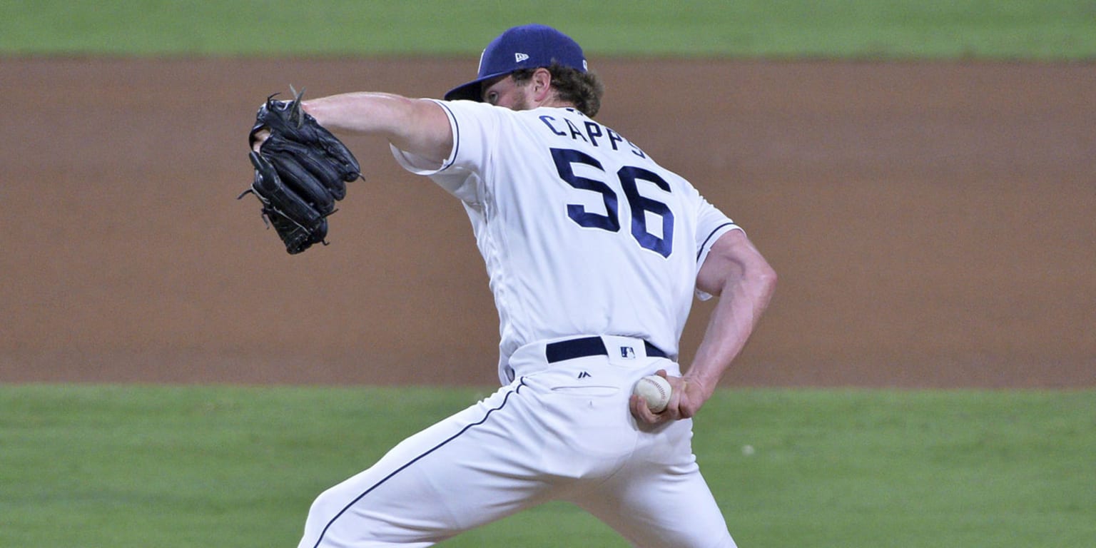 Padres' Carter Capps optioned to Triple-A