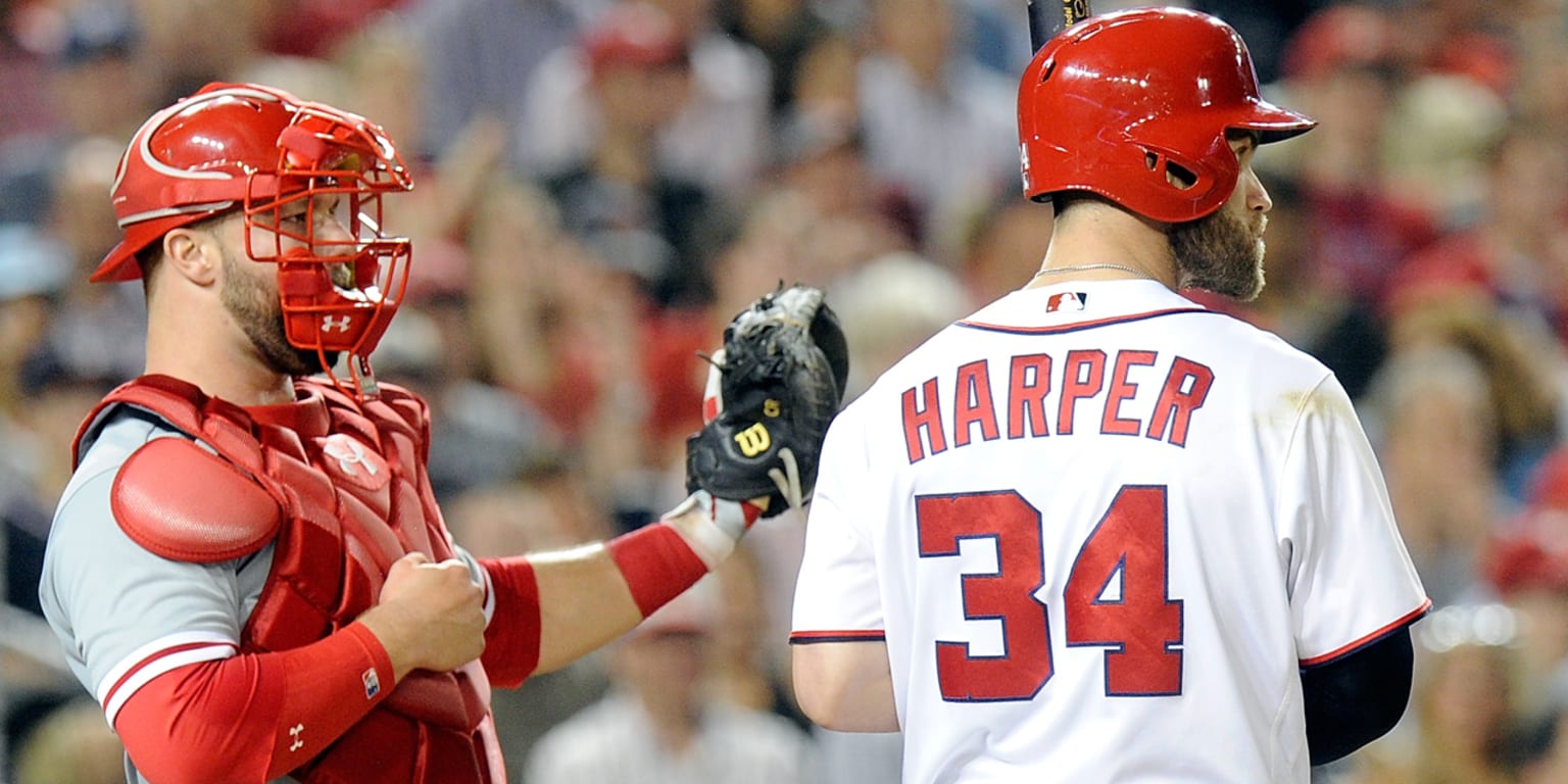 Phillies pitch around Harper 3 times in win
