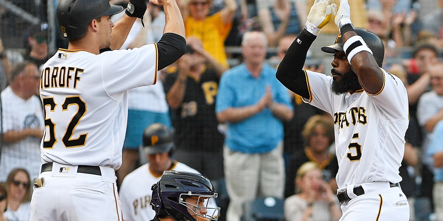 Pirates score early and coast past Rockies
