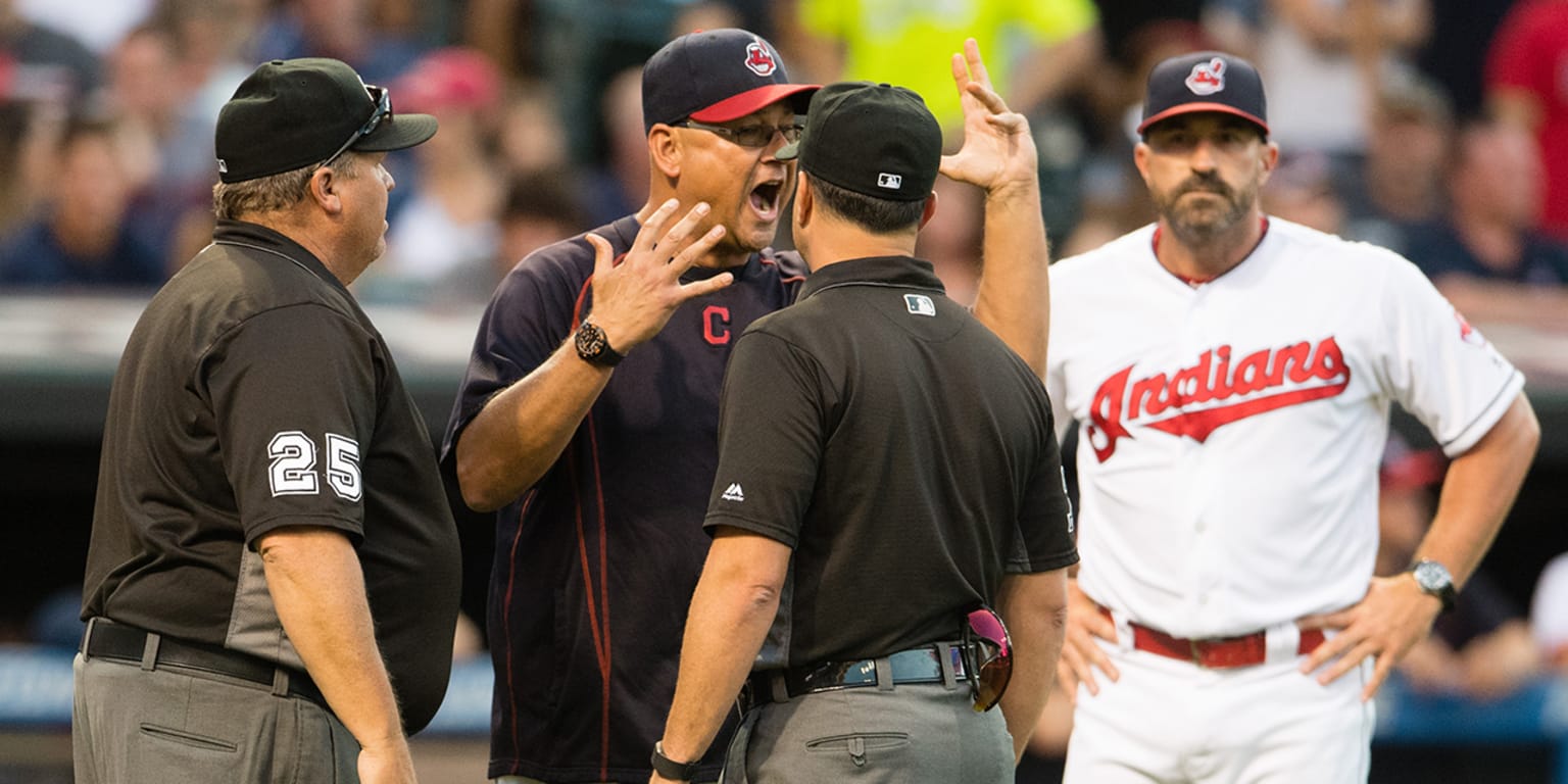 Indians' Terry Francona ejected vs. Twins