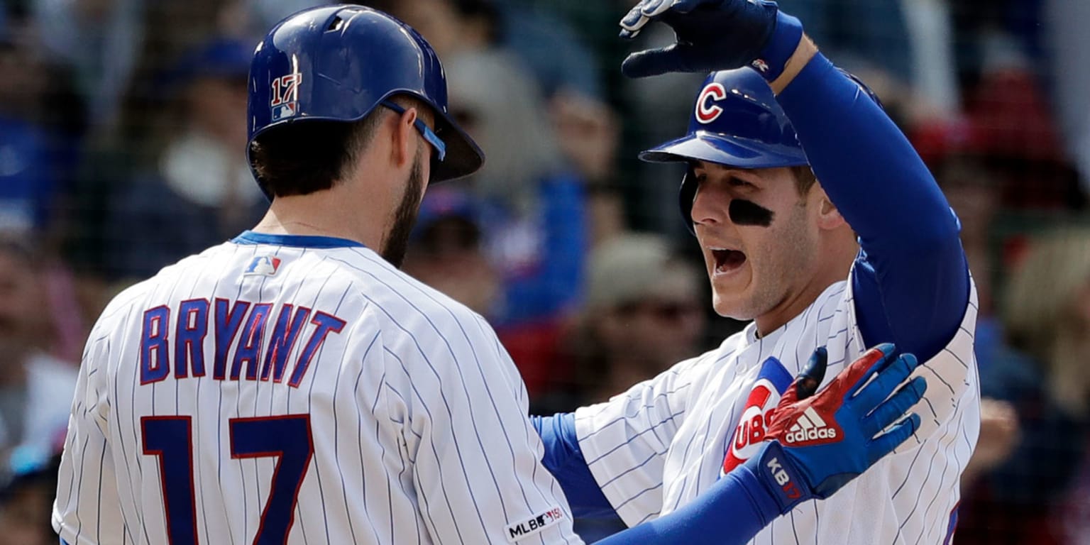 Cubs se llevan otra serie detrás de Bryant, Rizzo