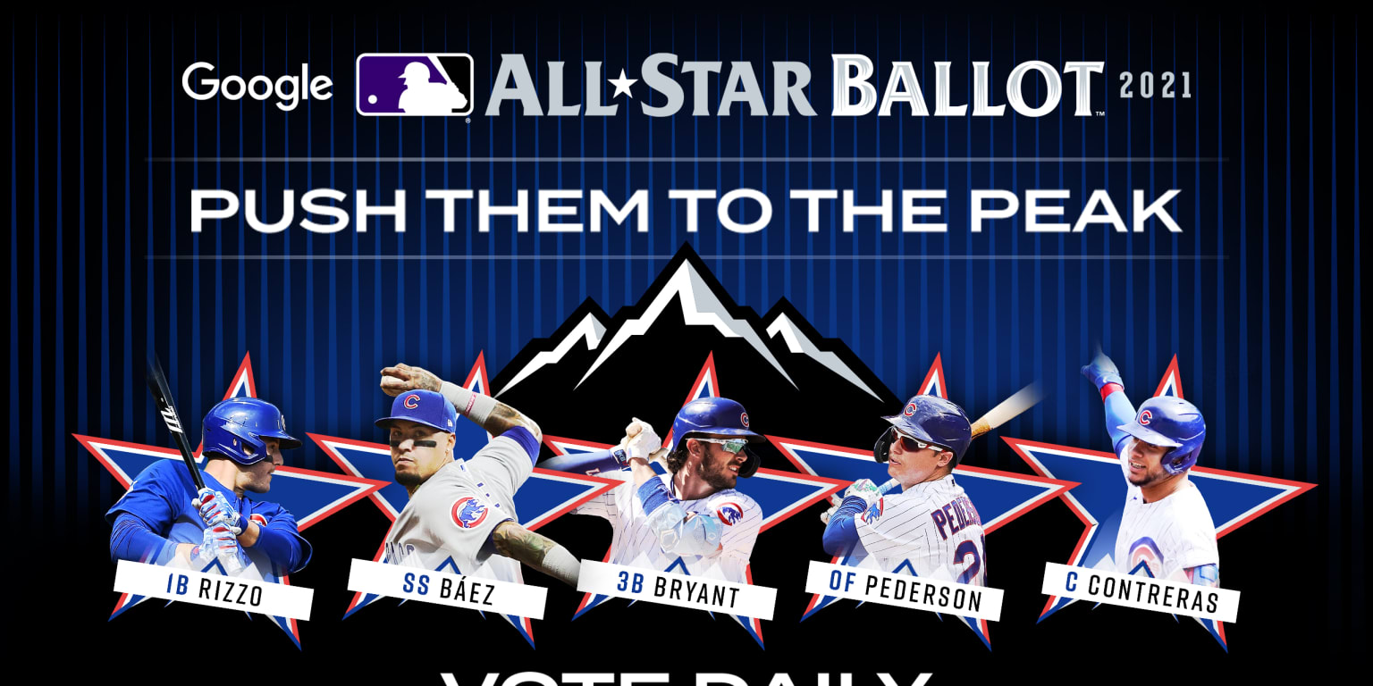 Cubs 2021 All-Star ballot finalists Cubs 2021 All-Star ballot finalists