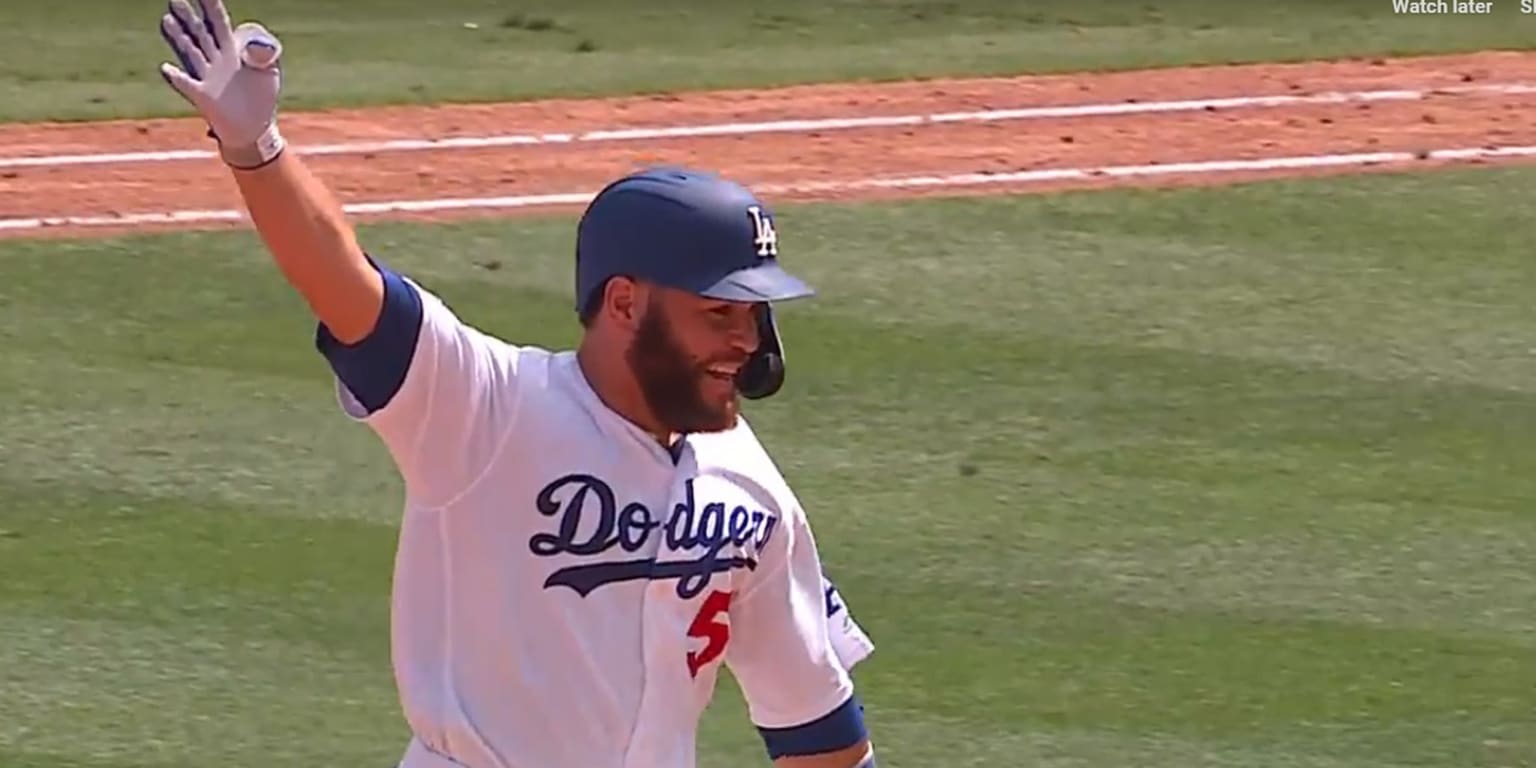 Hit de oro de Martin selló remontada de Dodgers