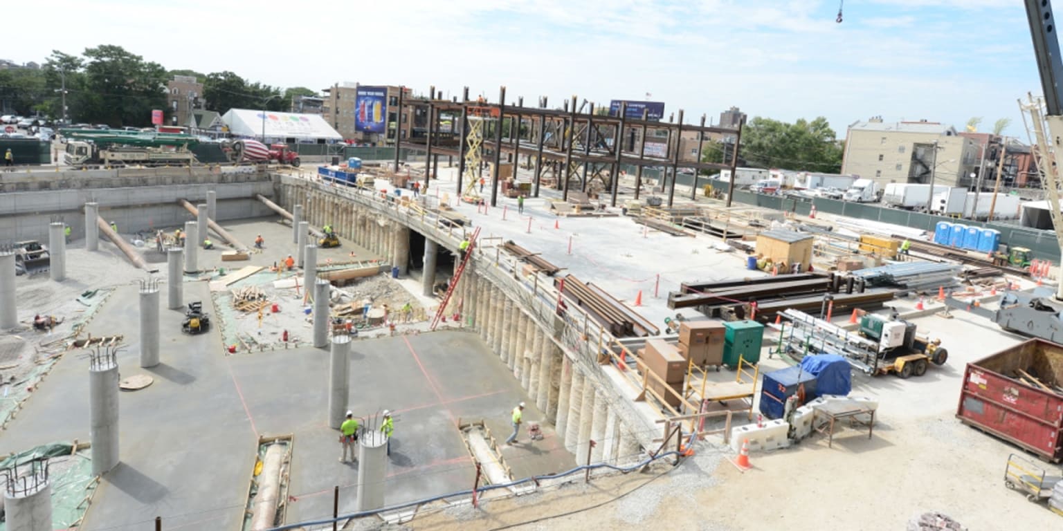 Update on triangle parcel - office building and clubhouse construction ...
