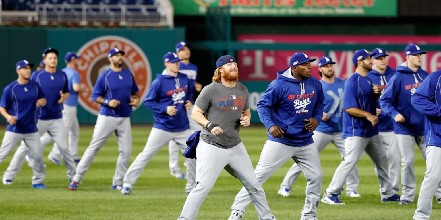 Dodgers Division Series roster