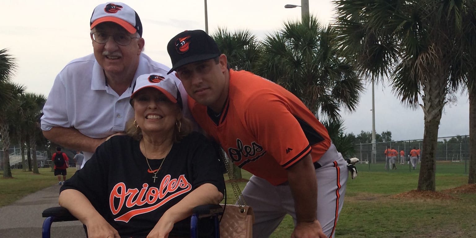 Orioles scout Ryan Powell plays for mom