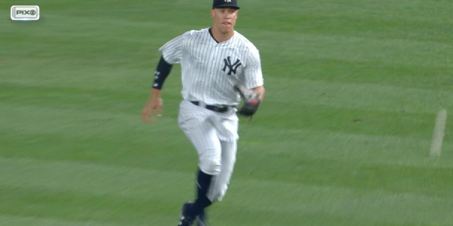 Aaron Judge might be a rookie, but he pulled off a perfect deke on ...