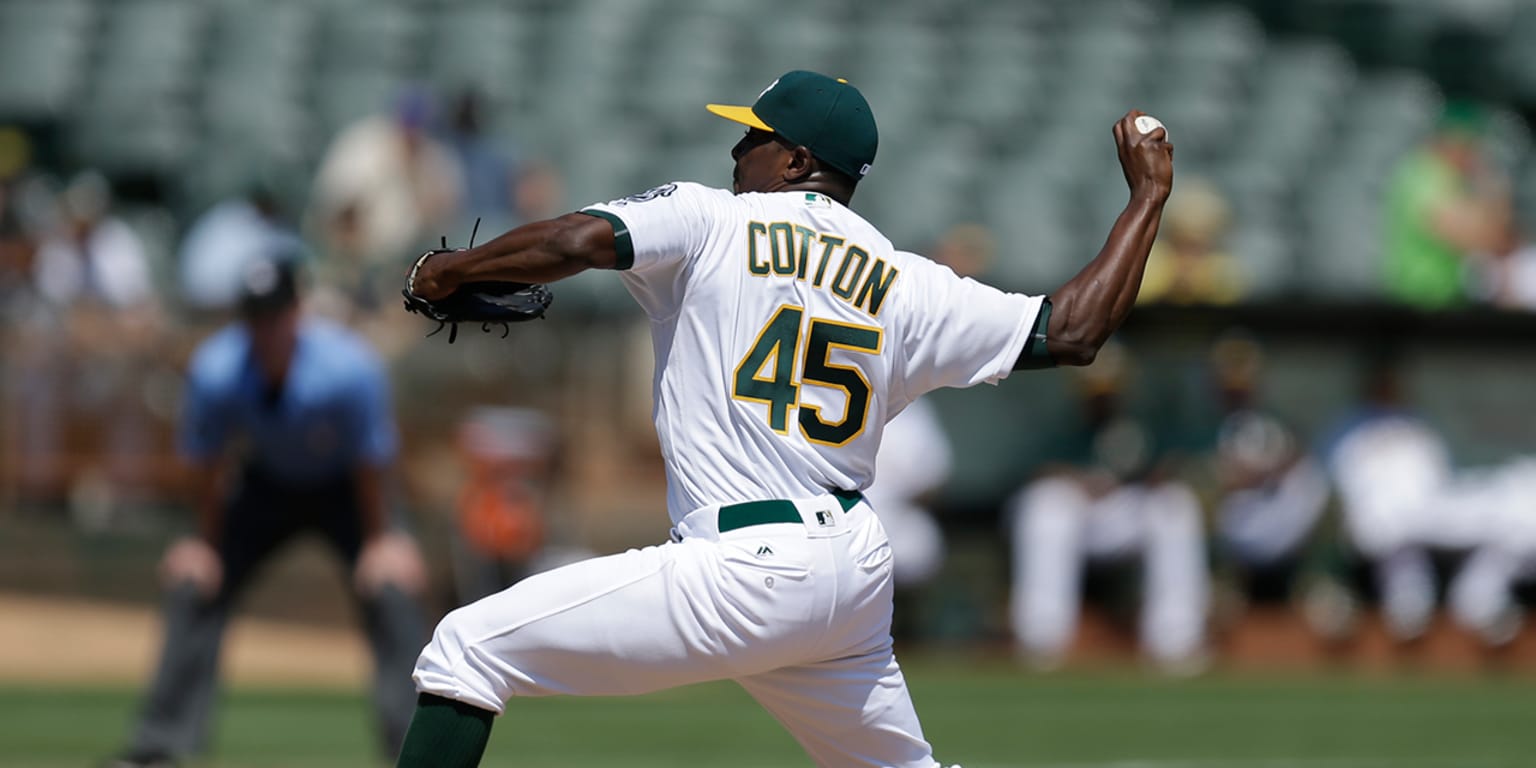 Jharel Cotton makes strong impression in debut