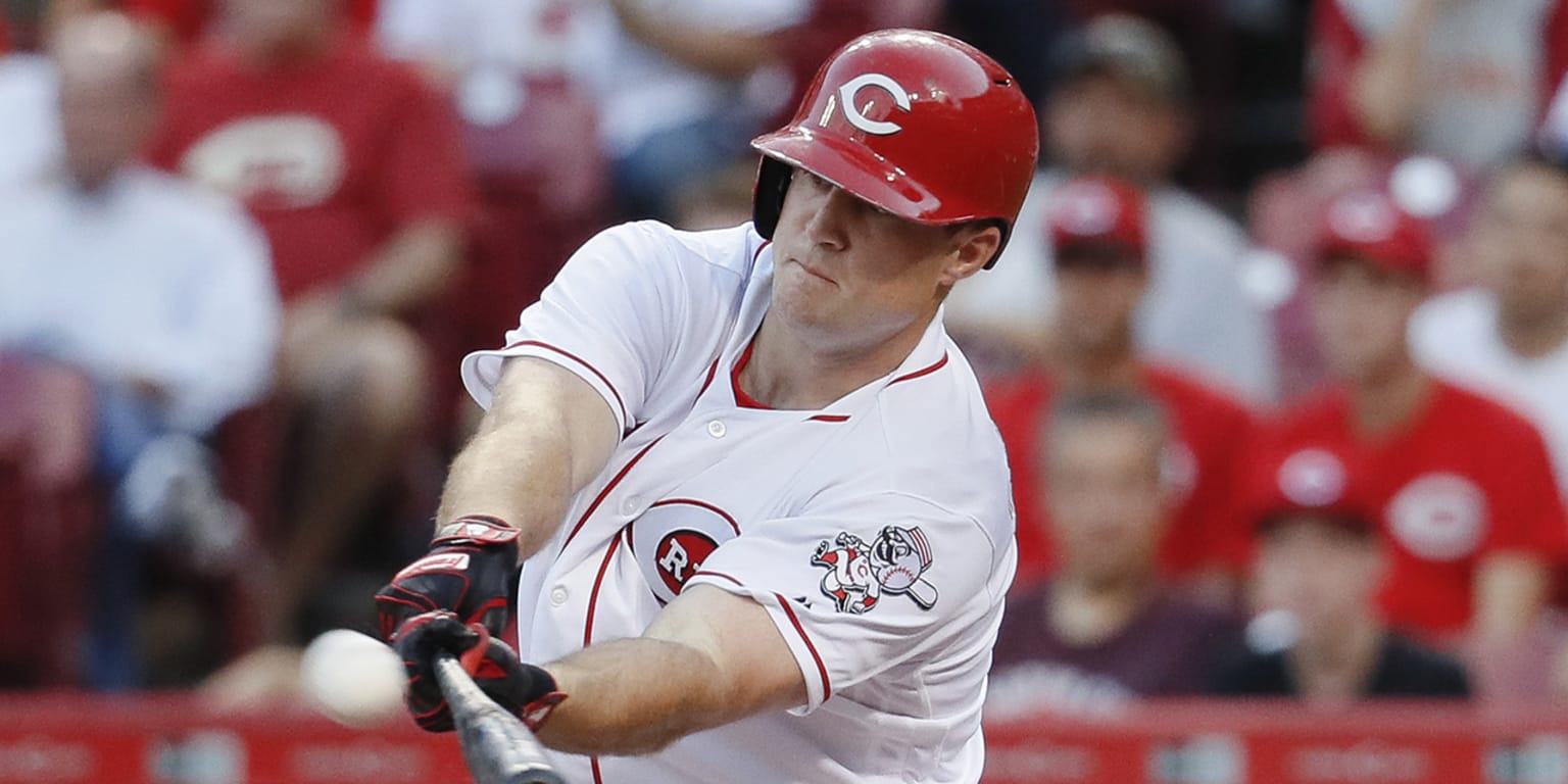 Scott Schebler hits grand slam against Mets