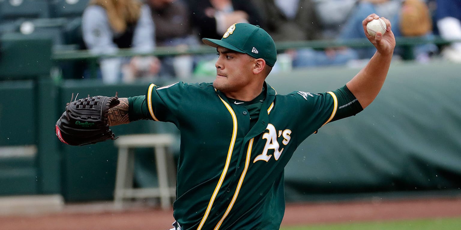Athletics' Sean Manaea sharp in spring debut