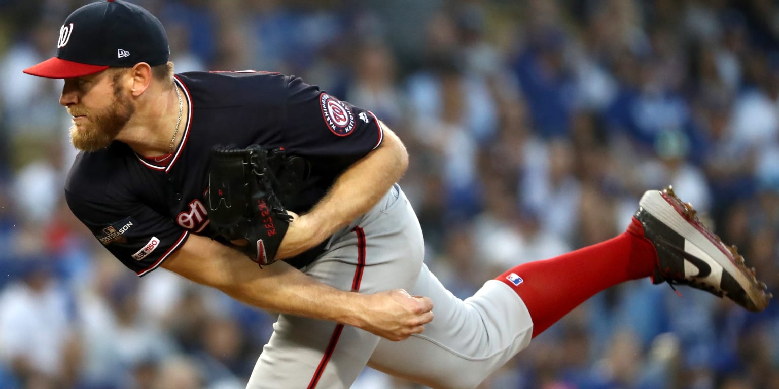 Stephen Strasburg finally faces Cardinals in postseason