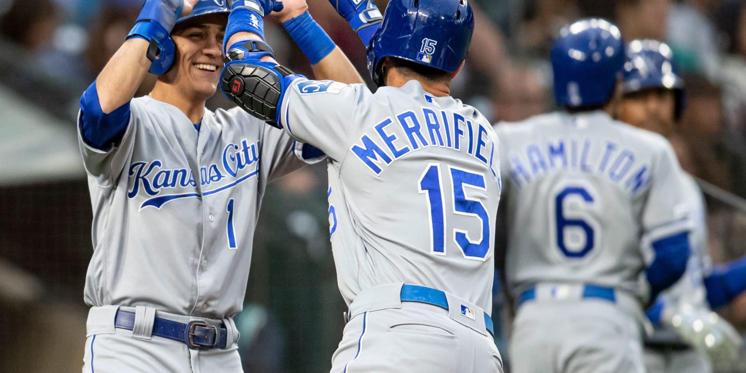 Whit Merrifield's homers back Homer Bailey