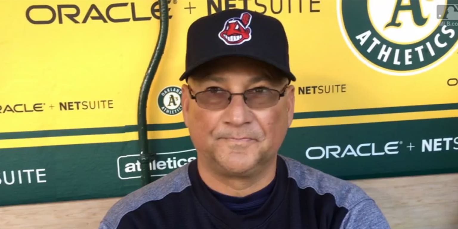 Terry Francona back with Indians at workout