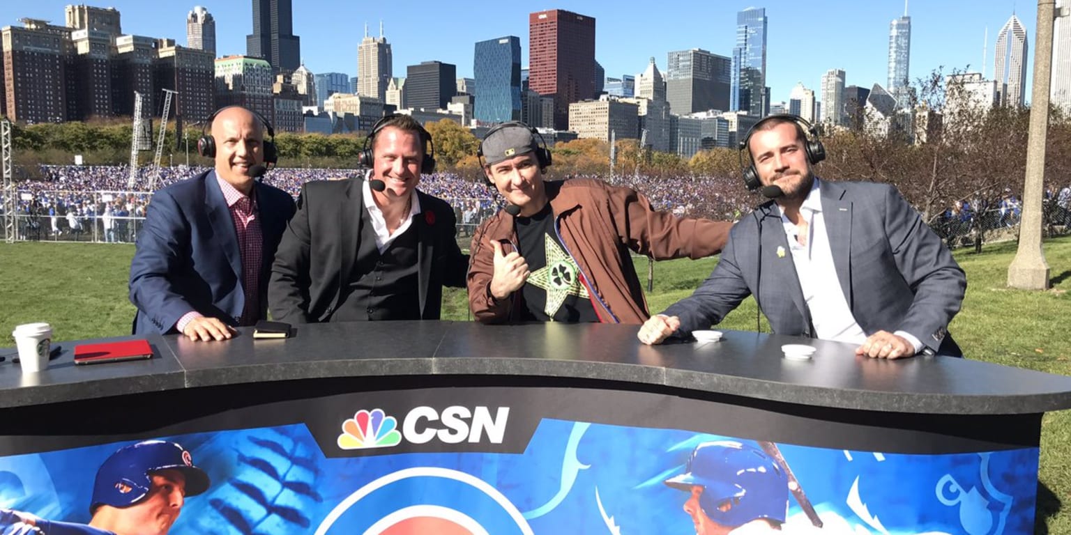 Celebrity fans John Cusack and CM Punk hosted CSN Chicago's parade ...