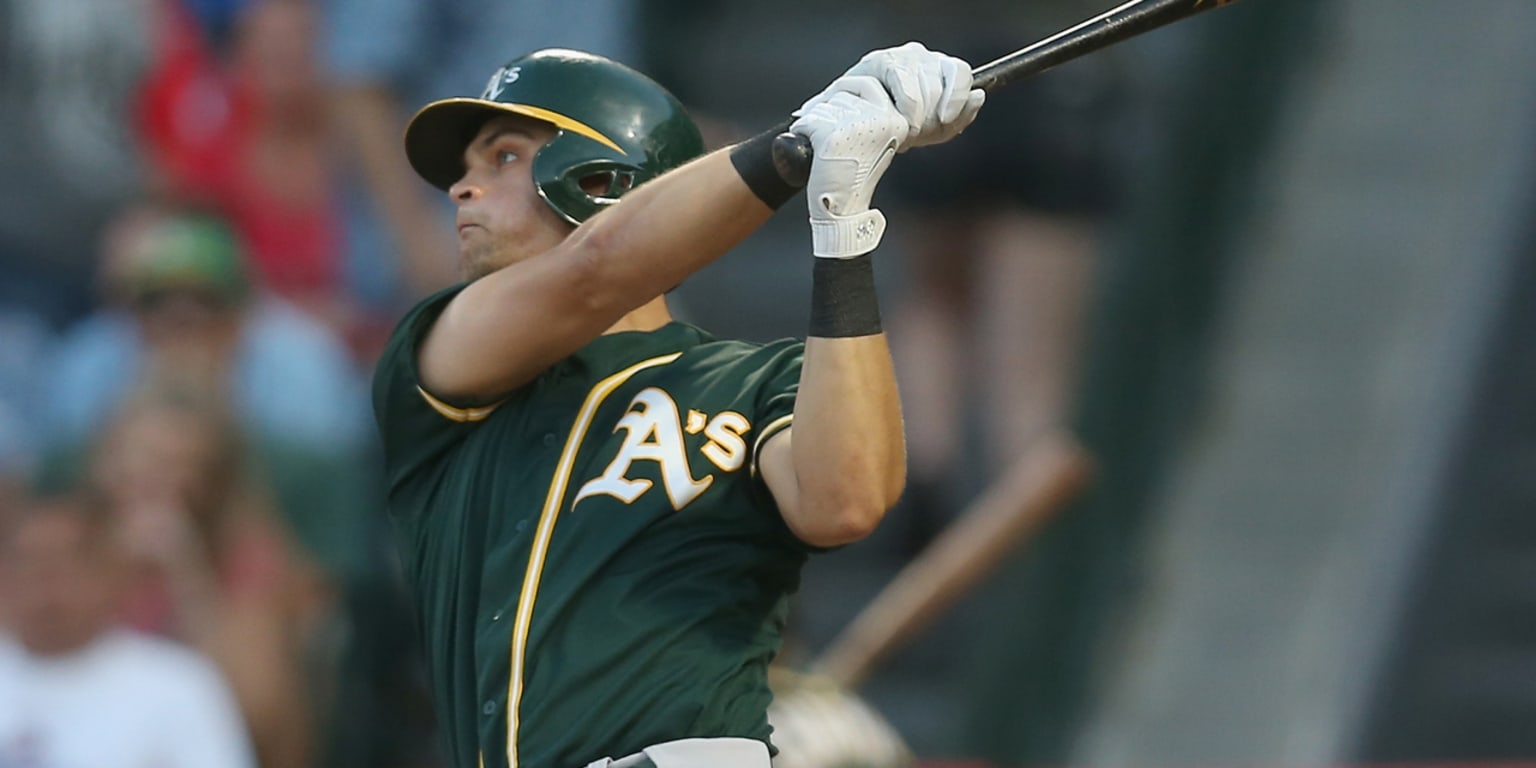 Athletics' Chad Pinder has four-hit game