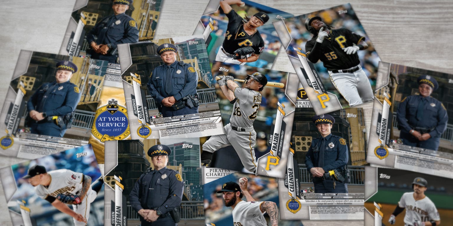 Pirates, Pittsburgh police create baseball cards