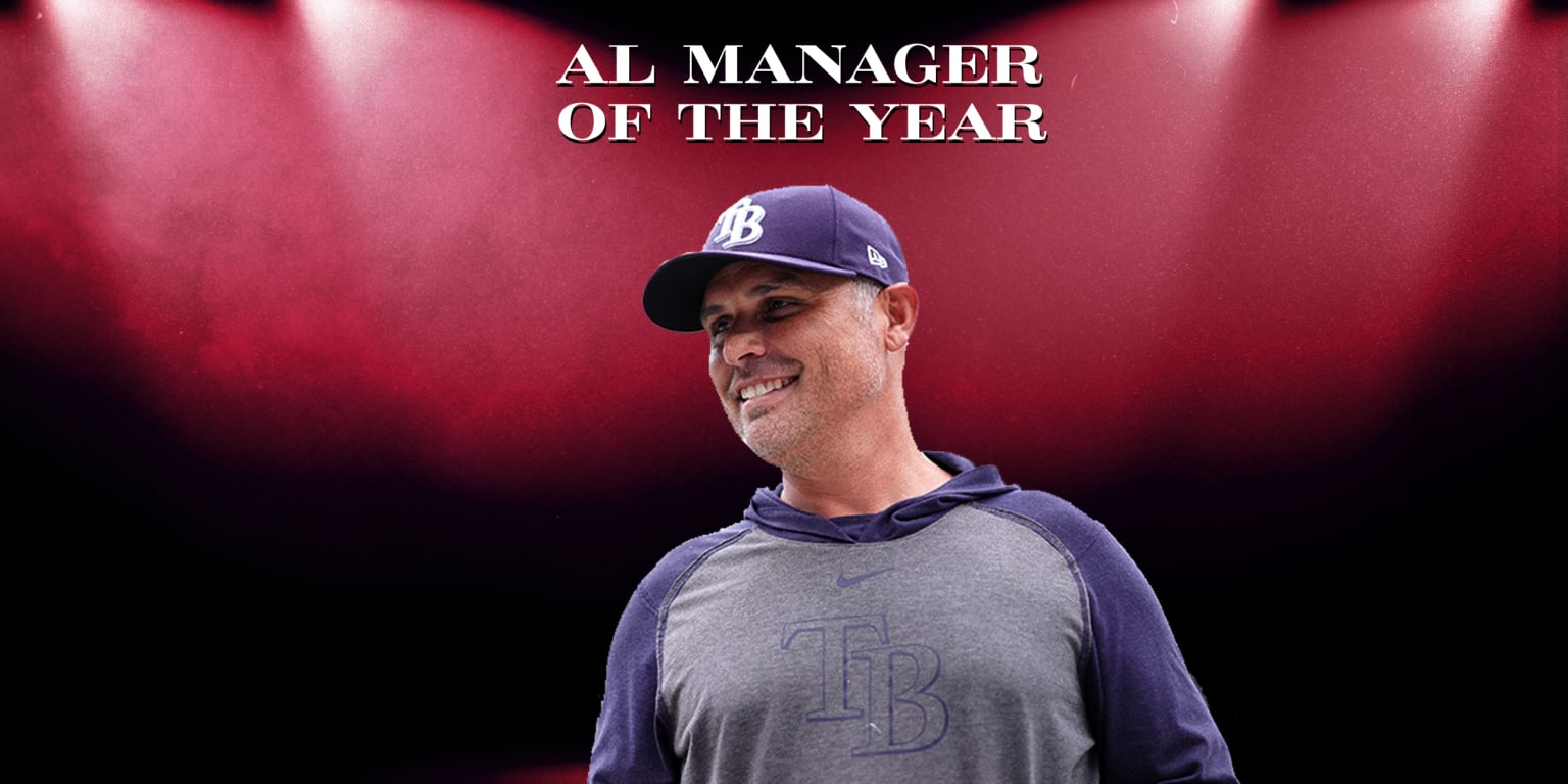 Kevin Cash wins 2021 AL Manager of the Year Award