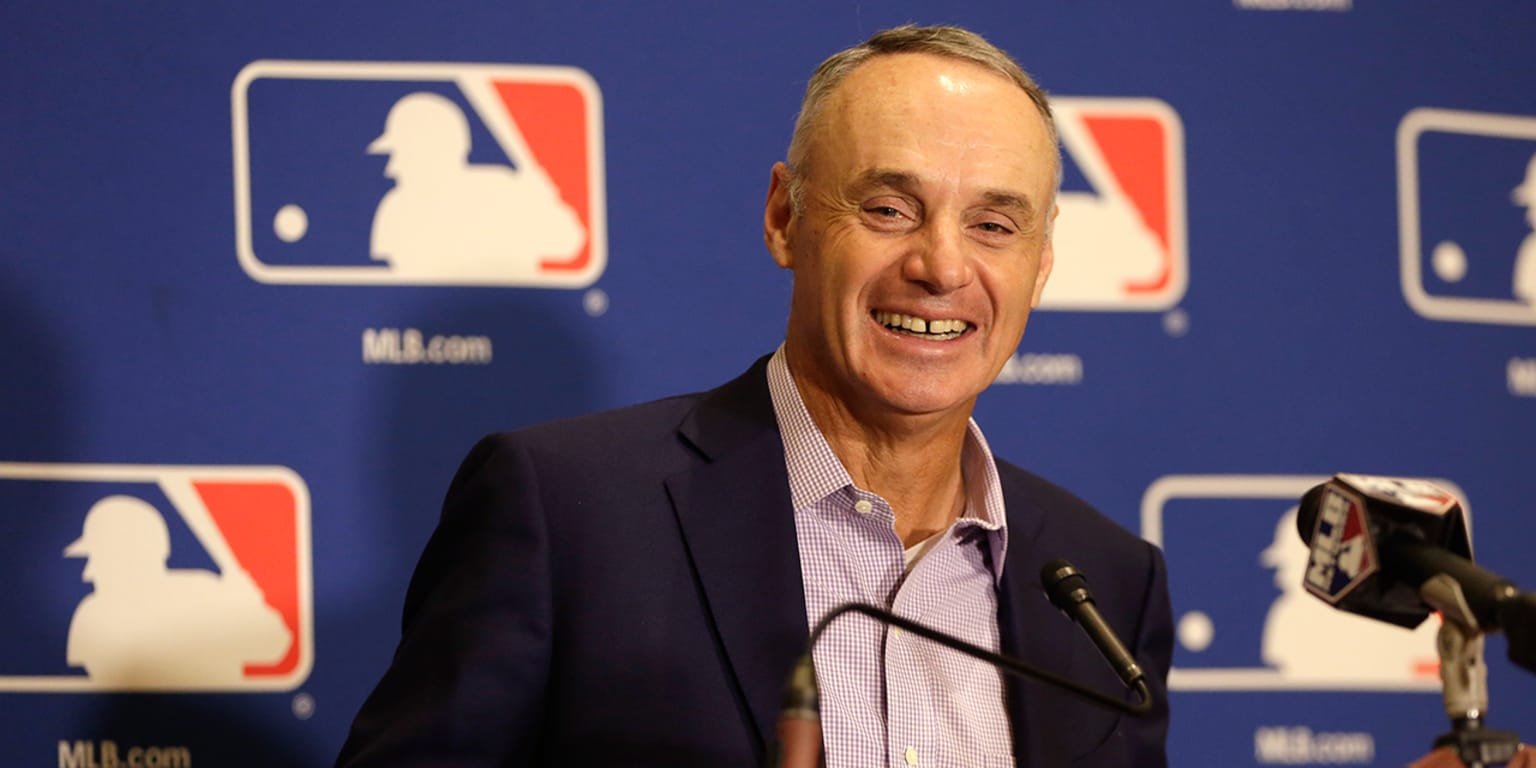 Rob Manfred talks Rays' progress on stadium