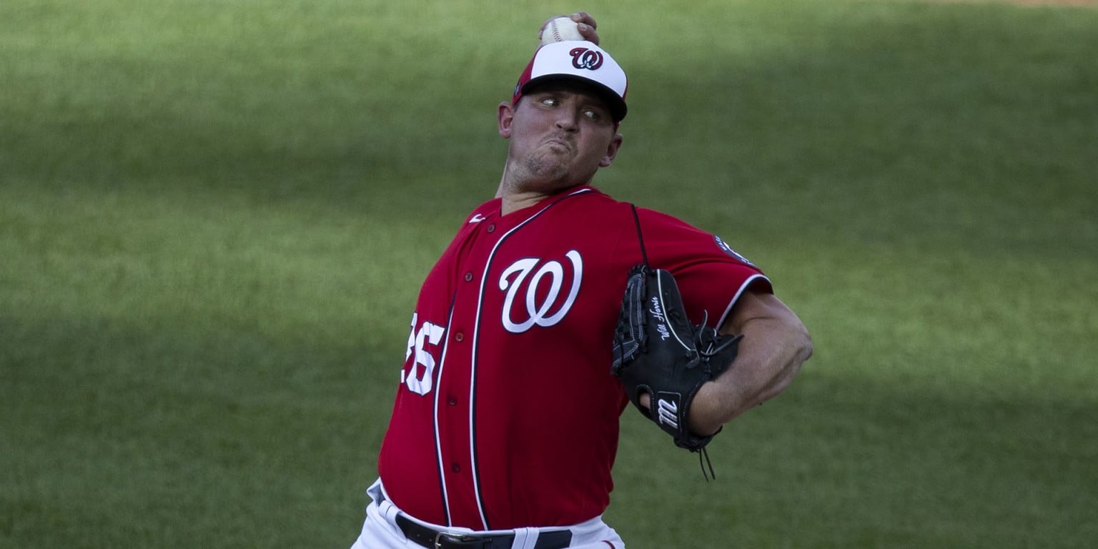 Will Harris pitches intrasquad game with Nationals