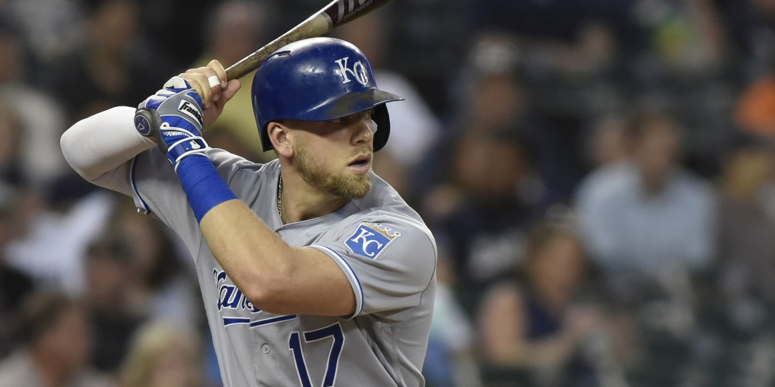 Hunter Dozier logs 2nd multi-homer game