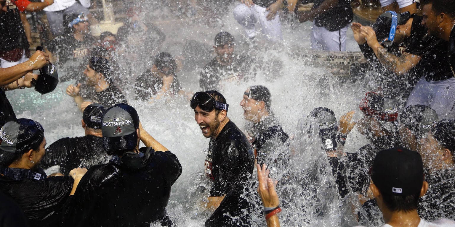 After clinching an NL Wild Card berth, the D-backs threw a wild Chase ...