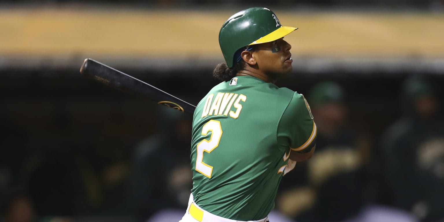 Khris Davis voted winner of top DH award