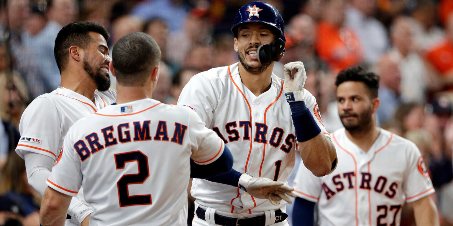 Astros offense raking to start 2019