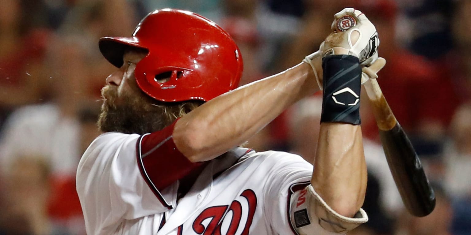 Nats' Jayson Werth ups on-base streak to 41