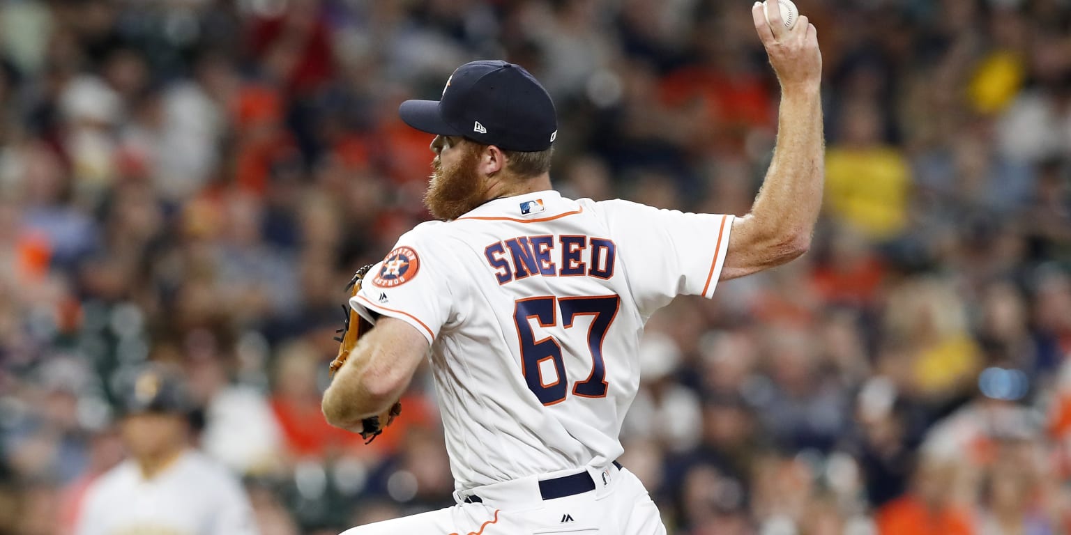 Astros call up Cy Sneed from Triple-A