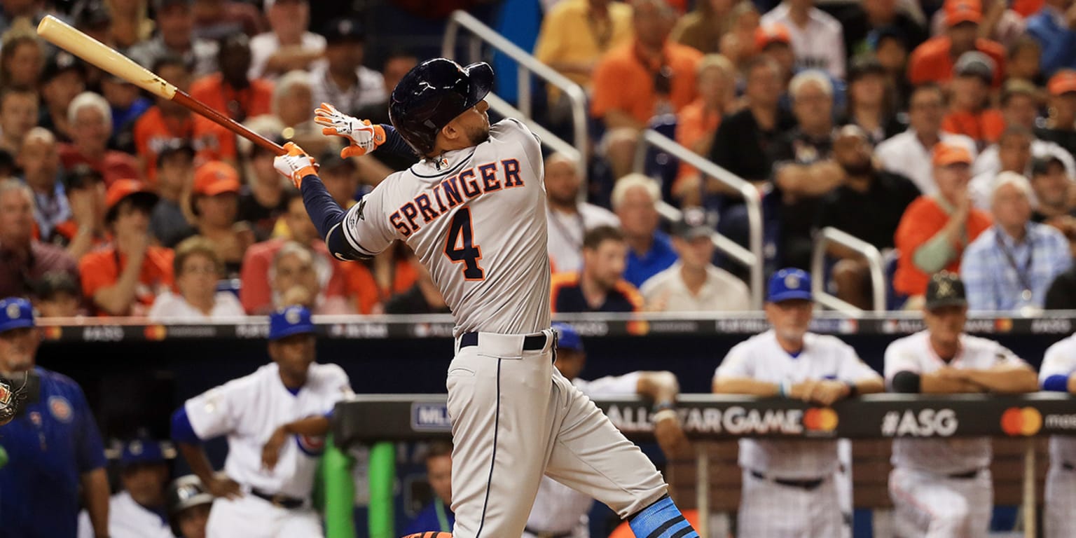 George Springer did more than just play in ASG