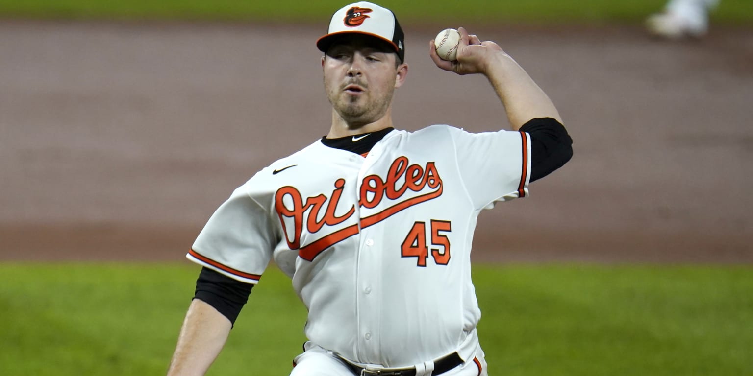 Keegan Akin career-high nine strikeouts