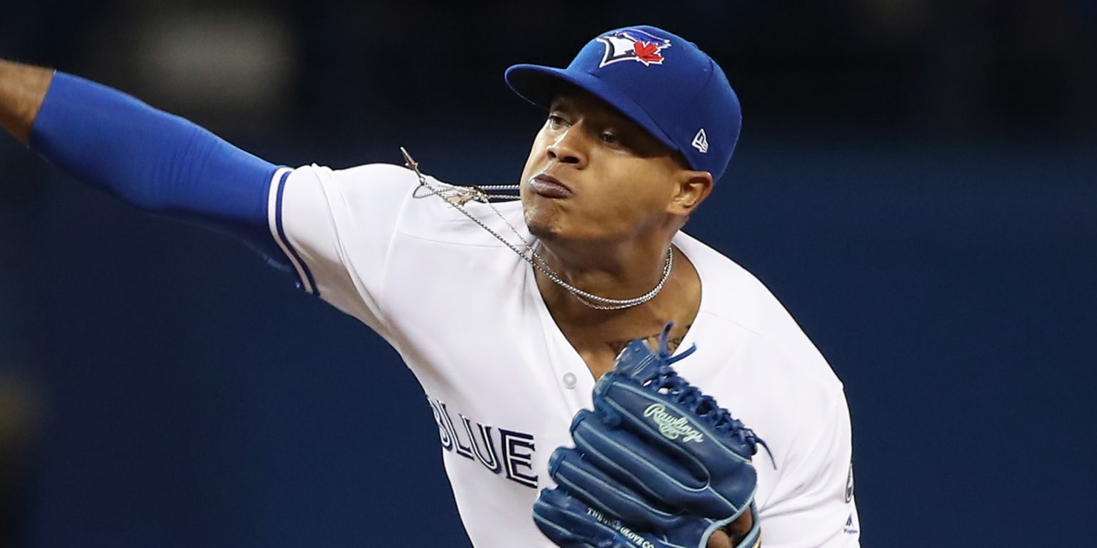 Blue Jays' Marcus Stroman makes debut