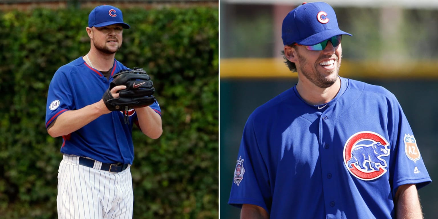 Jon Lester, John Lackey reunited with Cubs