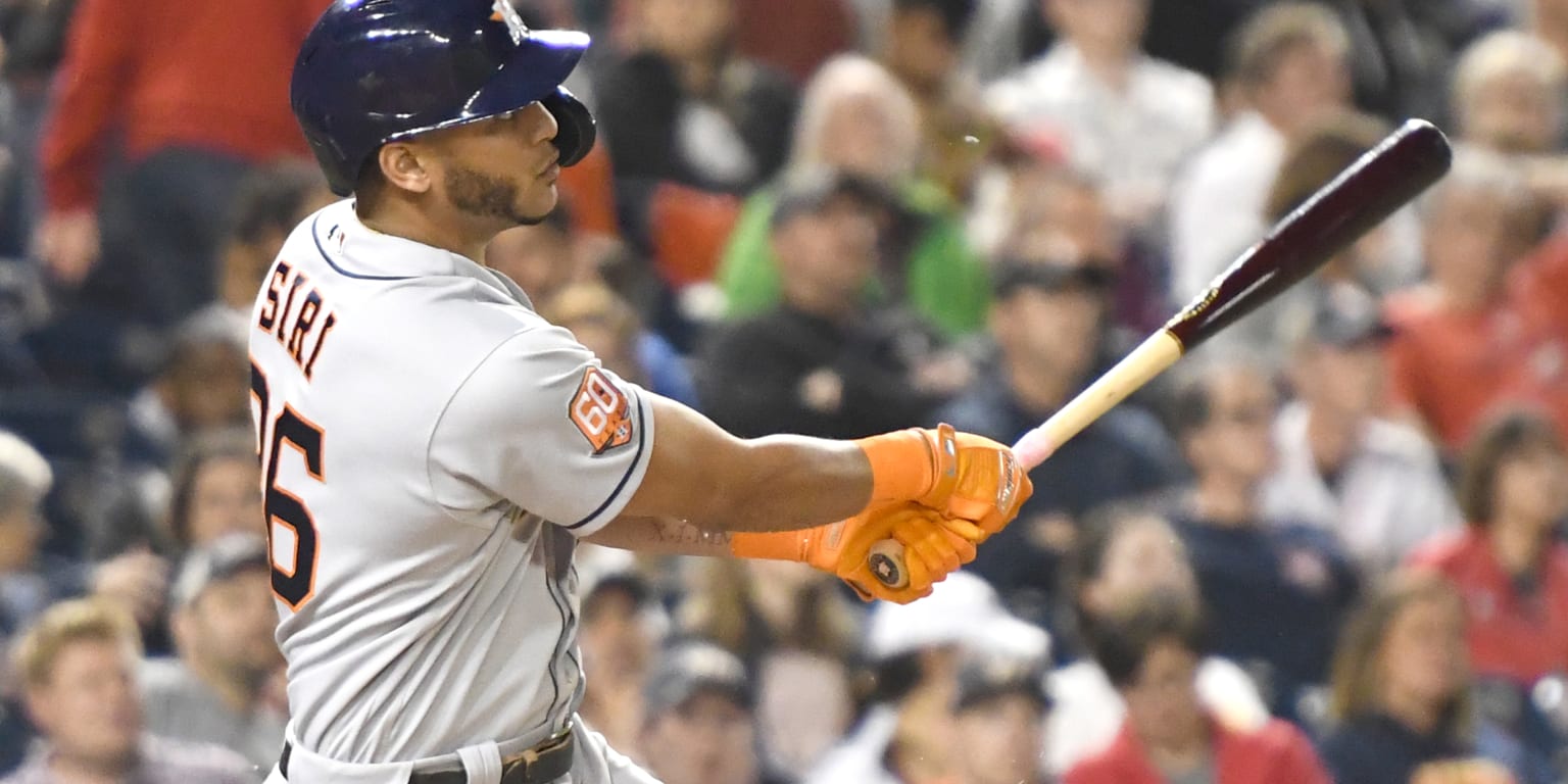 Jose Siri hits home run in loss to Nationals