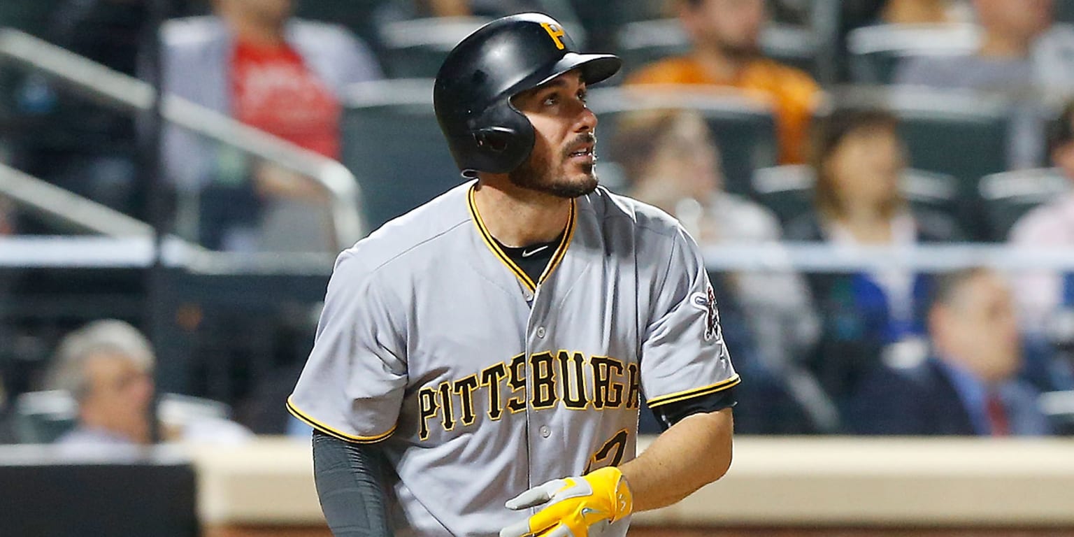 Pirates Matt Joyce makes nice catch, homers