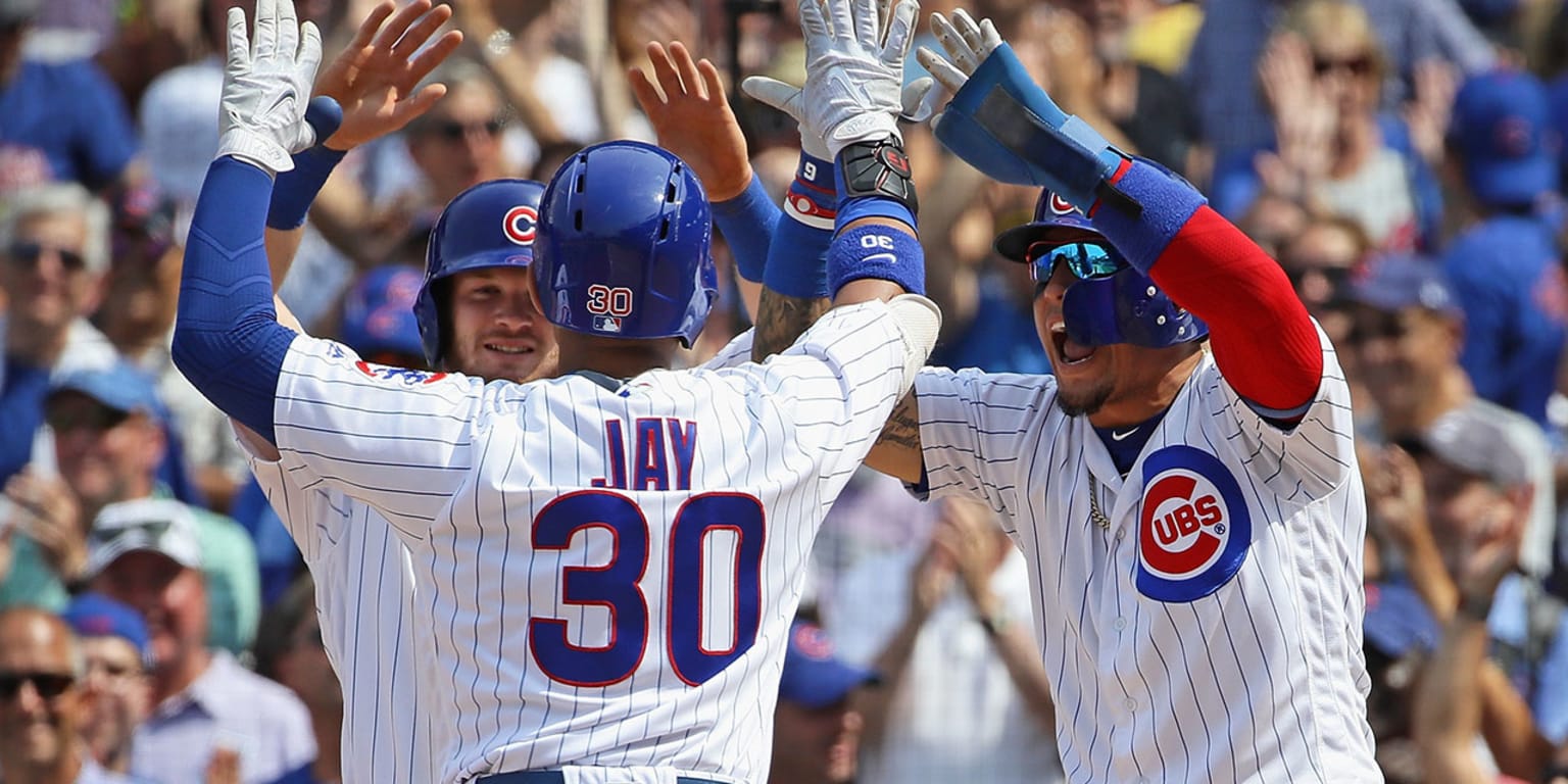Cubs score 7 straight runs to rally past Rays