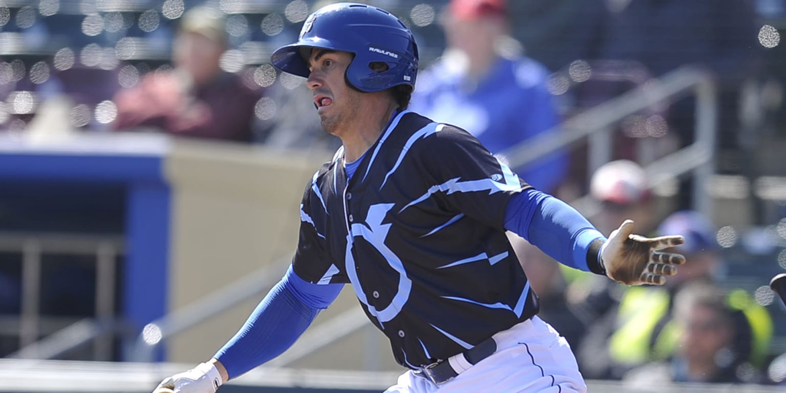 Royals prospect Brett Eibner hits three homers