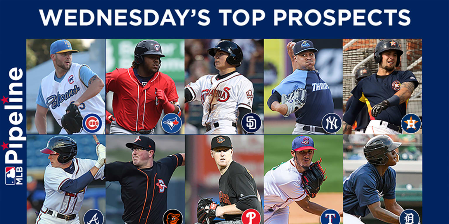 Cubs pitchers lead Wednesday's top prospects