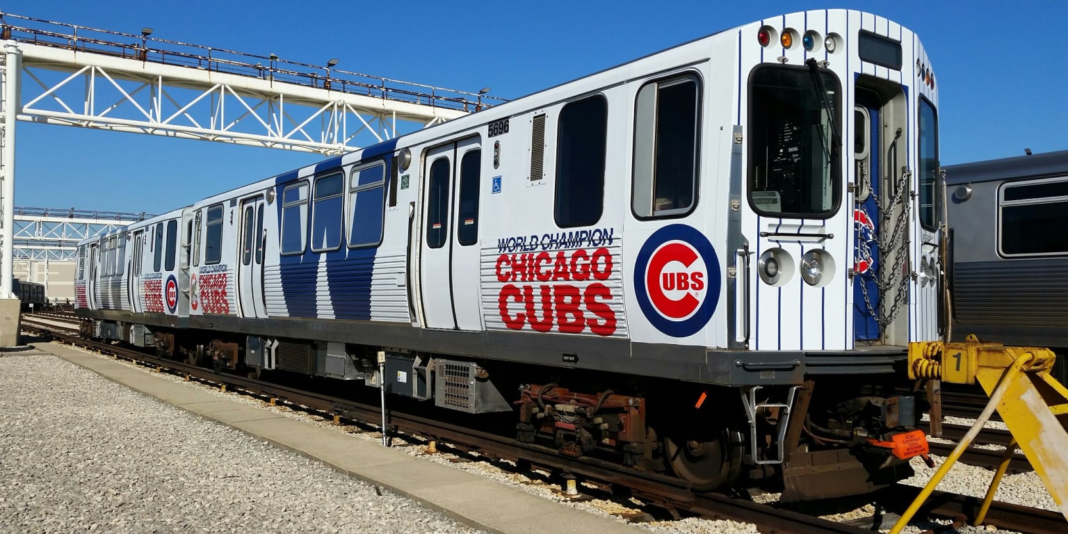 Photo of the day: You can ride the Cubs World Series champs train to a ...