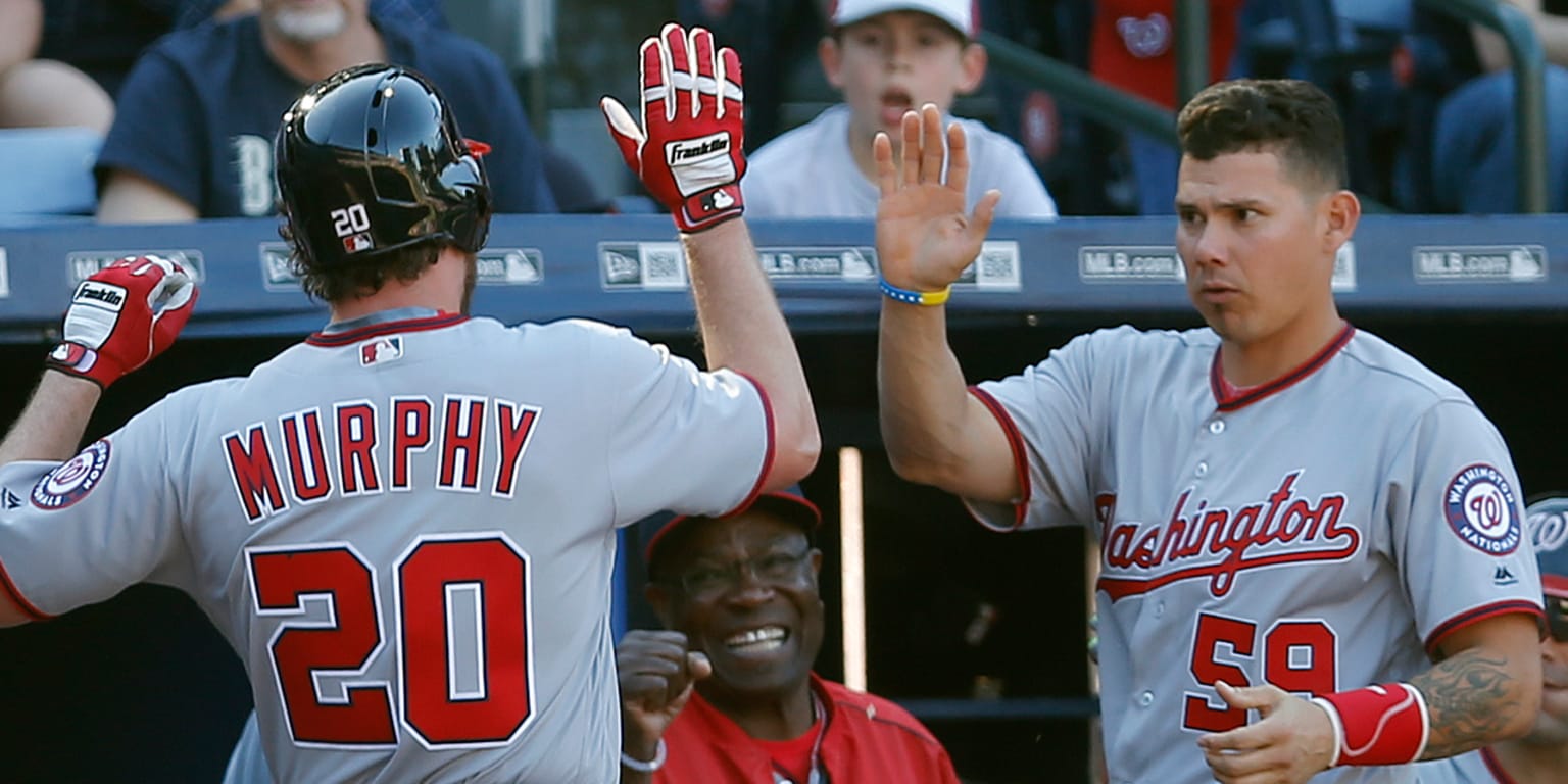 Murphy caps big Nats debut with go-ahead hit