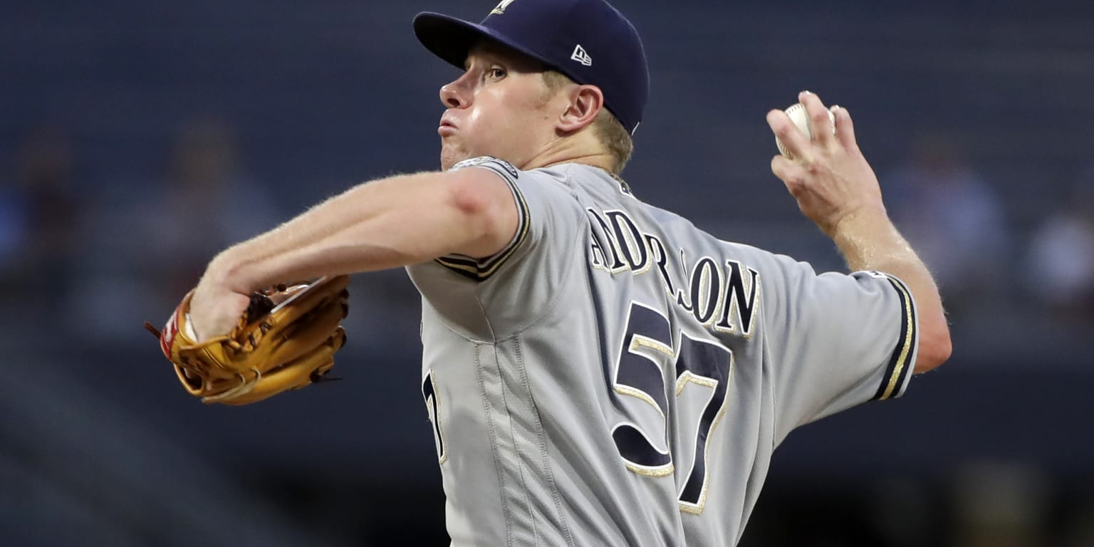 Blue Jays trade for Chase Anderson from Brewers