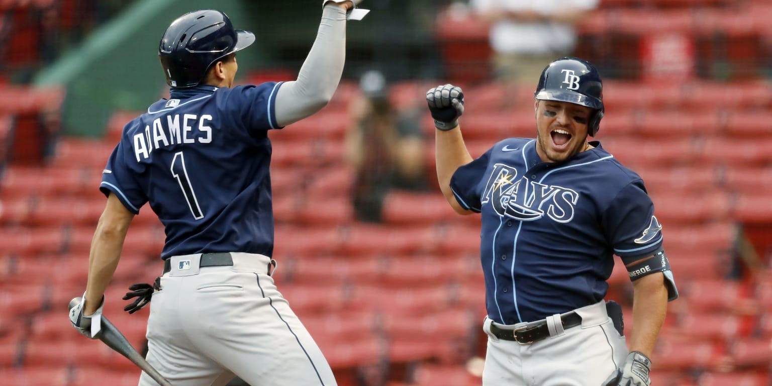 Rays complete four-game sweep of Red Sox