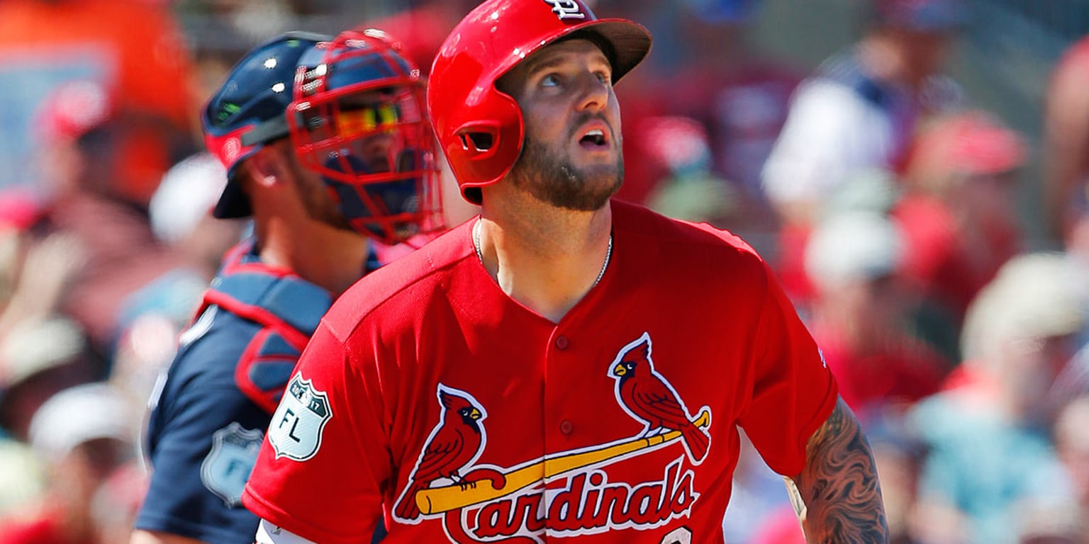Cards' Matt Adams not tested in first LF start