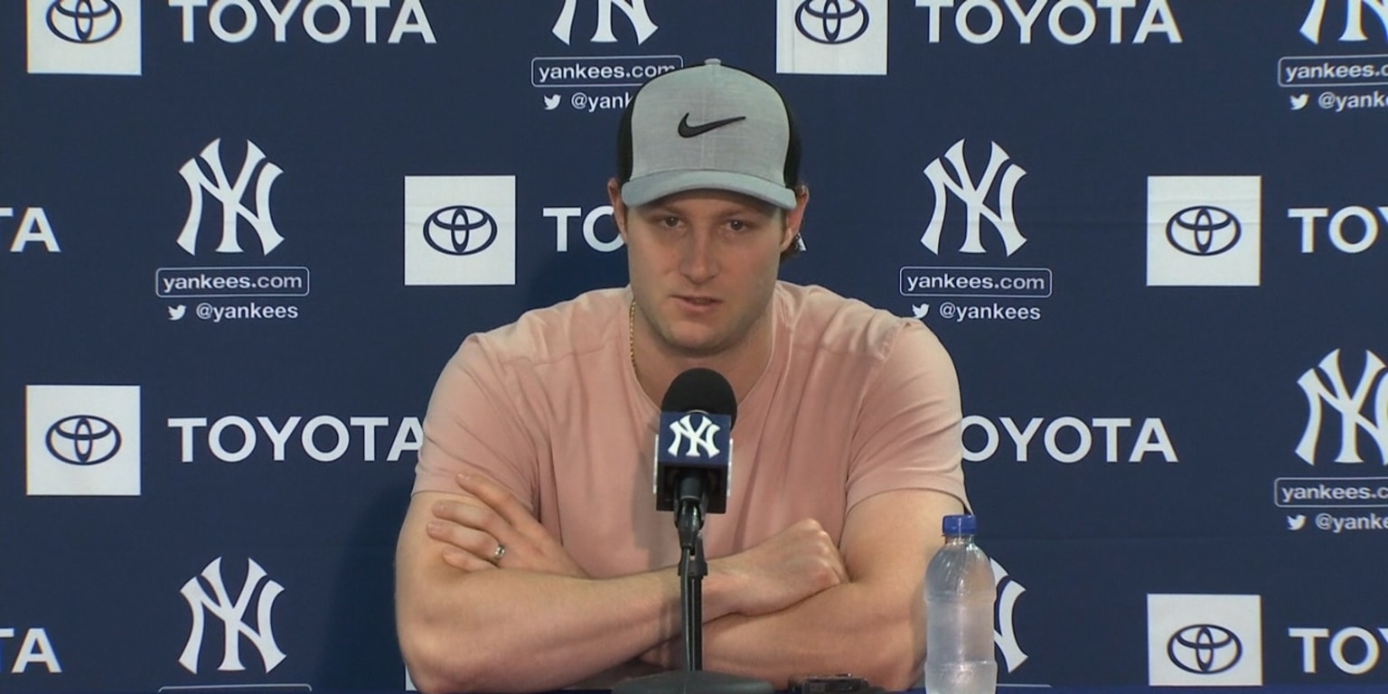 Gerrit Cole holds Spring Training press conference