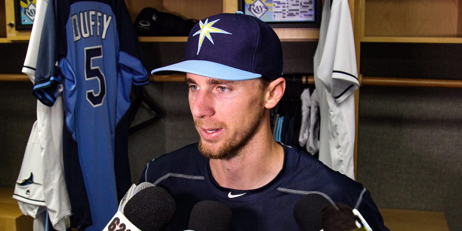 Rays' Matt Duffy works out at Tropicana Field