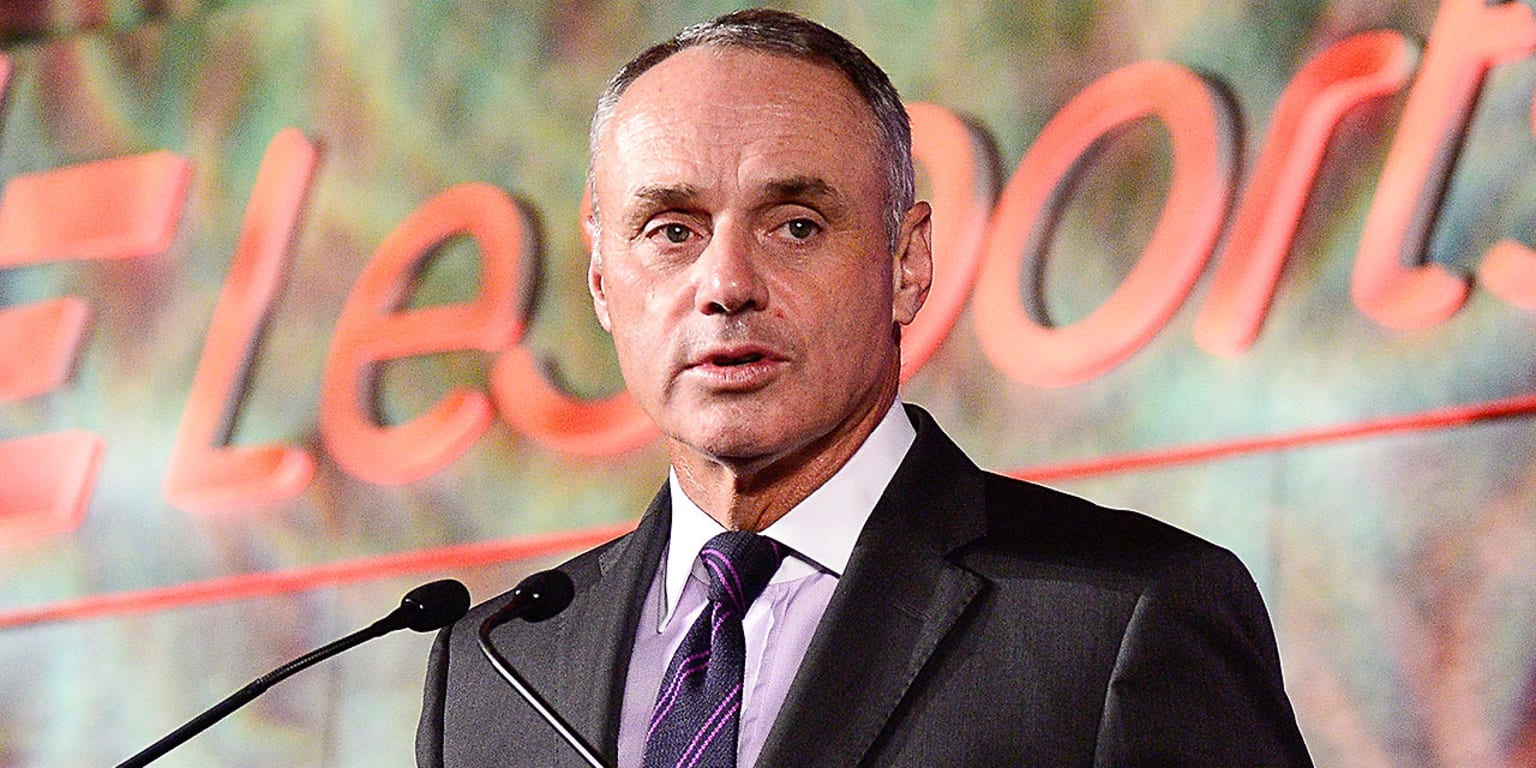 Rob Manfred discusses baseball's technology